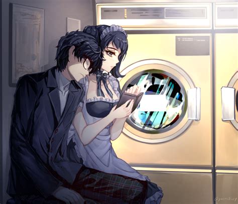 Amamiya Ren And Kawakami Sadayo Persona And More Drawn By Yaoto Danbooru