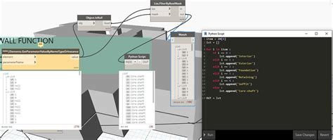 Getting The Function Parameter Of A Revit Wall Revit Dynamo