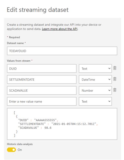 push dataset new table microsoft fabric community