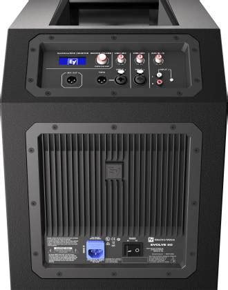 Electro Voice EVOLVE 50 TBSB Bluetooth Active Line Array Sound Column System Black 127dB