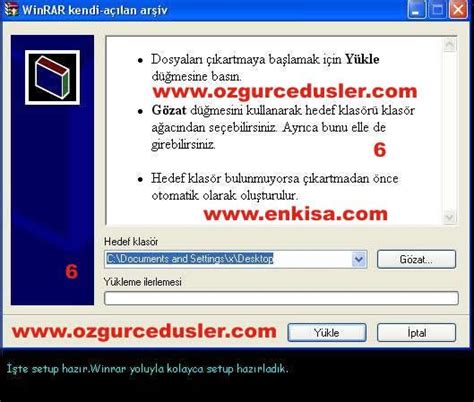 Winrarla Setup Hazirlama Resimli Anlatım