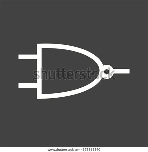 Nand Gate Stock Vector Royalty Free Shutterstock