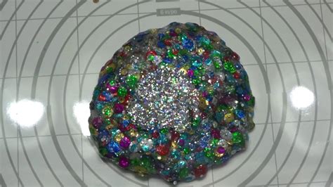 Ultimate Crunchy Holo Sequins Slime Youtube