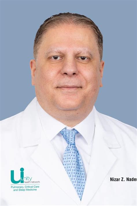 Nizar Z Nader Md Fccp Unity Health Network