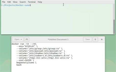 Docker Sumo Documentation