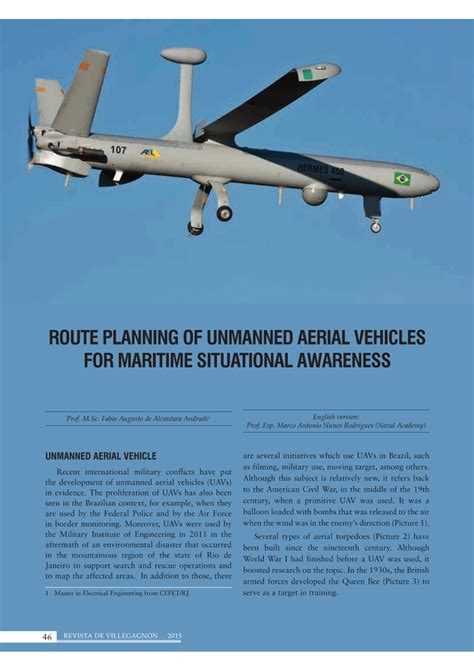 Pdf Route Planning Of Unmanned Aerial Vehicles For Maritime Situational Awareness