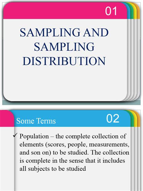 Sampling And Sampling Distribution 2 Pdf Mean Standard Deviation