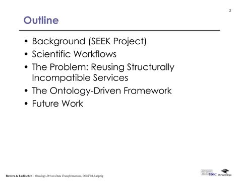 an ontology driven framework for data transformation in scientific