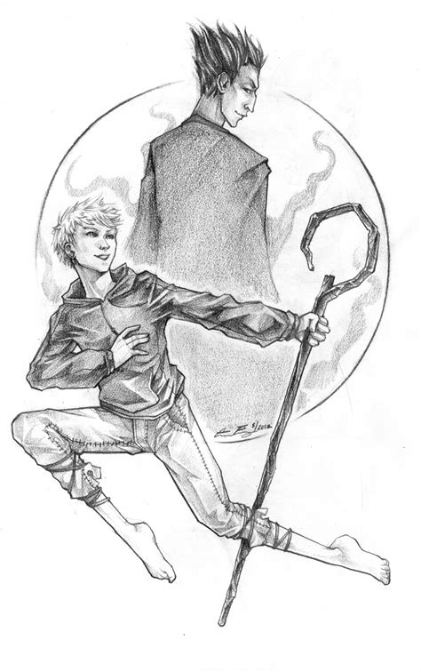 Rise Of The Guardians Jack Frost Drawing