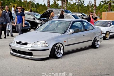 Honda Ek Coupe Stance