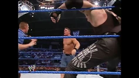 مسابقه جان سینا و آندرتیکر در اسمکدان 2003 ماه آگوست 7 نماشا