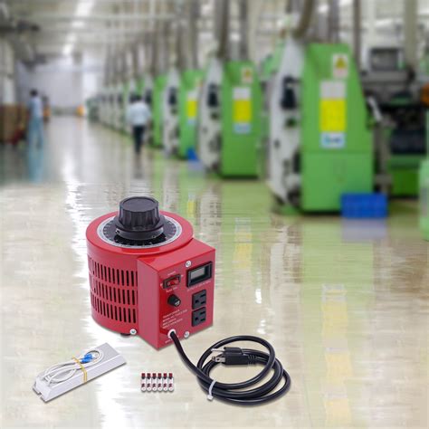 20amp Variac Transformer Variable 2000va Red 0 130v Ac Voltage Regulator Metered Ebay
