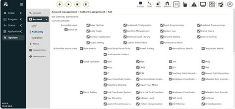 15 System — Fairino Collaborative Robot User Manual 381 Documentation