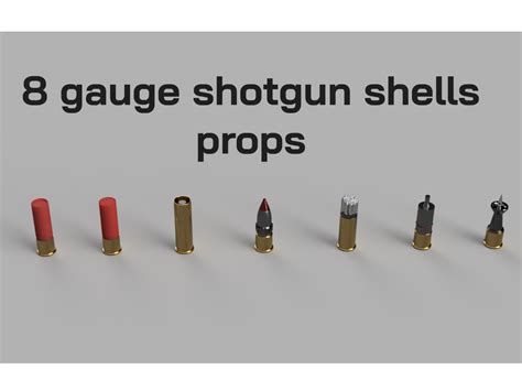 8 Gauge Shotgun Shells Props By Evasivebrain Makerworld 8 Gauge Shotgun Shells Props By Evasivebrain Makerworld