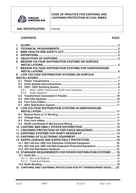 Pdf Code Of Practice For Earthing And Lightning Protection Docscode