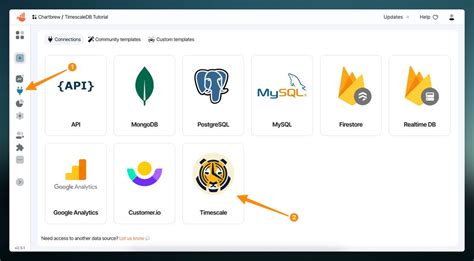 Connect And Visualize Timescaledb Data With Chartbrew