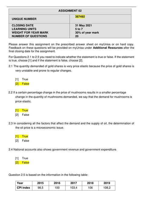 Summary Ecs1500 Assignment 2 Question And Answers Semester 1 2021 Ecs 1500 Ecs1500 Stuvia Sa
