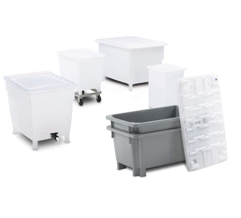 Големи пластмасови контейнери Технопласт Зона