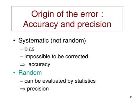 PPT Exercise 7 Accuracy And Precision PowerPoint Presentation ID 603162