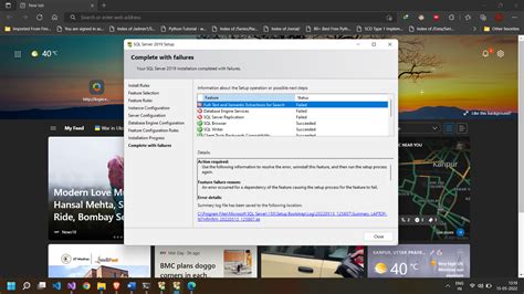 Sql Server 2019 Installation Error On Windows 11 With Error Could Not