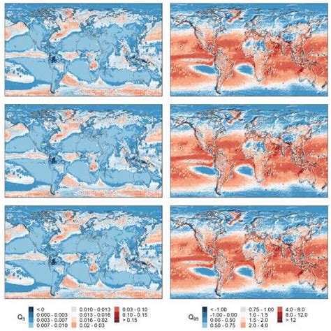 Spatial Patterns Of Differences In Mm Between The Original And