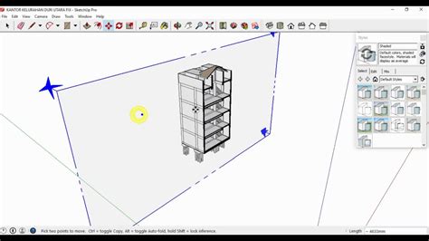 Cara Membuat Potongan Di Sketchup Soal Kunci