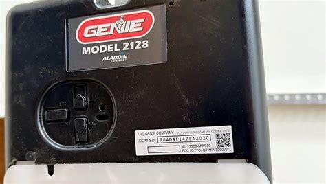 Genie Model 2128 Troubleshooting Guide