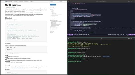 setting up home manager nixos configuration stream youtube
