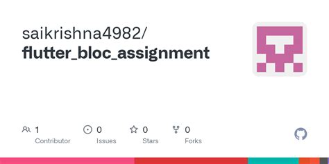 GitHub Saikrishna4982 Flutter Bloc Assignment