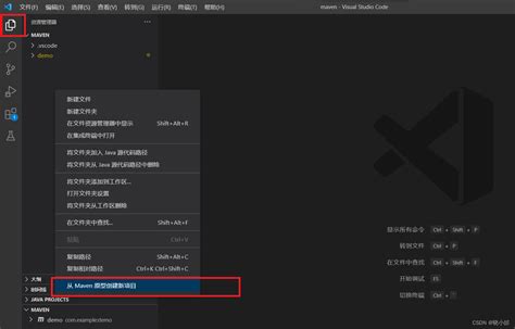 Ide创建maven项目——vscode的maven项目使用vscode导入maven项目 Csdn博客