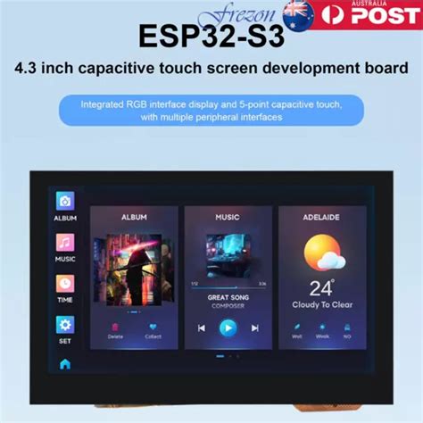Esp32 S3 Development Board 43 Inch Capacitive Touch Screen Lx7 Wifi Bluetooth A 8481