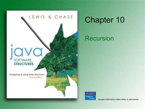 Ch10 Recursion Ppt Programming Languages Computing