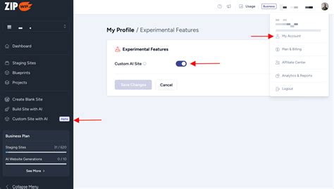How To Access Experimental Features Zipwp