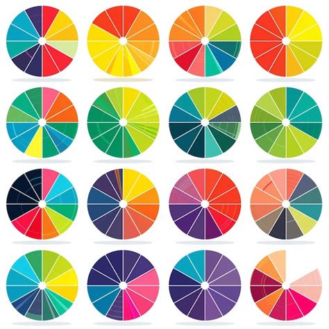 Pie Chart With 10 To 20 Steps Colorful Diagram Premium Ai Generated Image