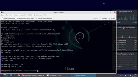 Lm Sensors Temperatur Der Hardware Unter Linux Am Terminal Anzeigen