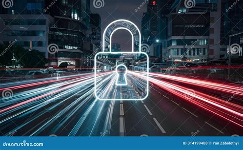 Cybersecurity Shielding The Pulse Of Bangkok Concept Cybersecurity Urban Environment Bangkok