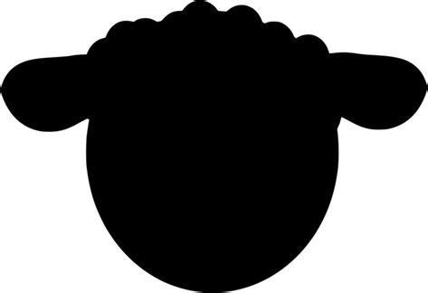 Sheep Face Template Free Printable