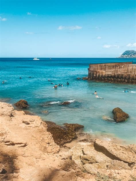 Electric Beach Snorkeling On Oahu Kahe Point Beach Park Artofit