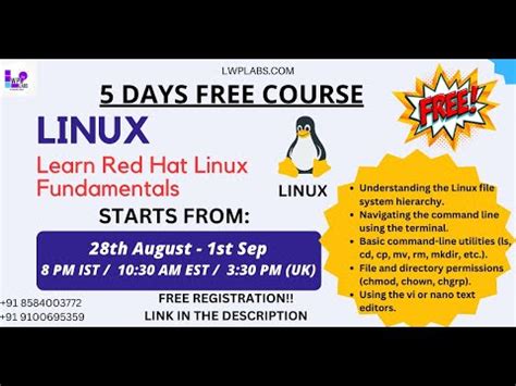 Day 𝐋𝐢𝐧𝐮𝐱 𝐅𝐨𝐫 𝐁𝐞𝐠𝐢𝐧𝐧𝐞𝐫𝐬 𝐑𝐞𝐝 𝐇𝐚𝐭 𝐋𝐢𝐧𝐮𝐱 𝐎𝐧 𝐀𝐖𝐒 YouTube