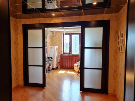 Раздвижные реечные перегородки для зонирования купить в Москве