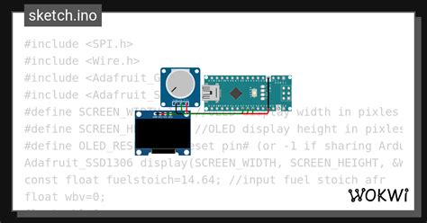 spartan3 wideband oled display wokwi esp32 stm32 arduino simulator