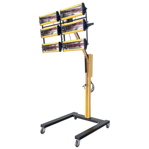 Lámpara De Secado Infrarrojo Pintura Automotriz 6 Paneles X 1050 Watts