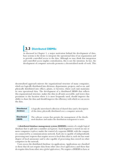 Unit 13 Distributed Databases Pdf Databases Computer Science