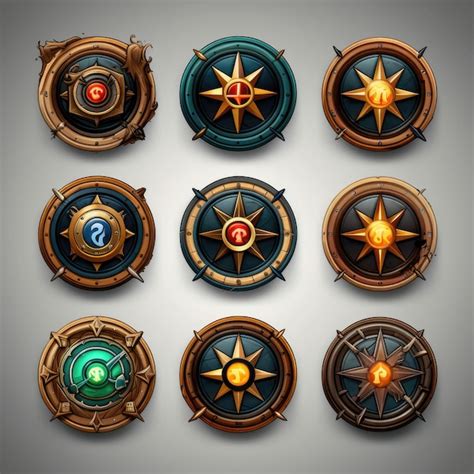 Premium Ai Image Rose Compass Game Ai Generated