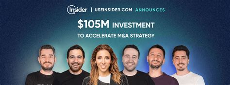 Insider Announces 105 Million Investment
