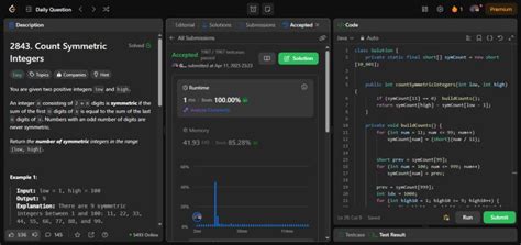 100daysofcoding 100daysofcode Java Symmetricnumbers