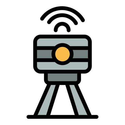 Speed Control Radar Icon Vector Flat 25506353 Vector Art At Vecteezy