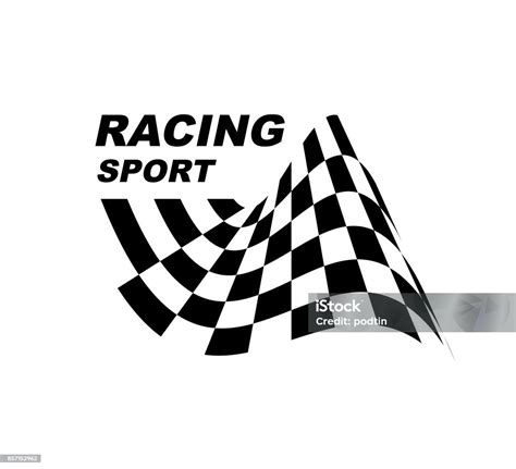 시작 하 고 플래그를 마무리입니다 자동 모토 레이싱입니다 바둑판 무늬 깃발 바둑판무늬 깃발에 대한 스톡 벡터 아트 및 기타 이미지 바둑판무늬 깃발 검은색 경기 스포츠