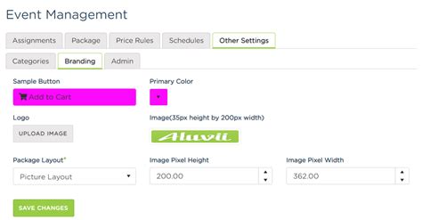 Other Settings Aluvii