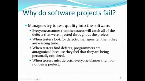 Software Engineering Why Do Software Project Fails And How Can We Make